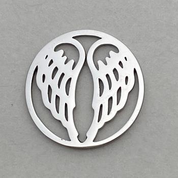 Angel Wings Glass Locket Insert – Be Inspired UP