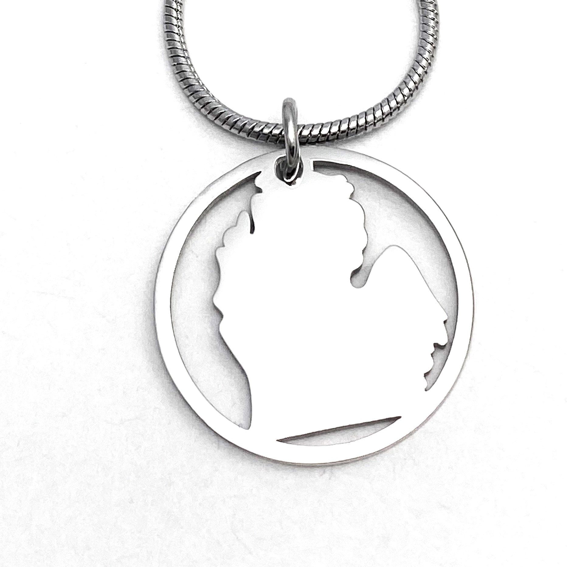 Michigan Mitten Pendant, large, petite or mini – Be Inspired UP